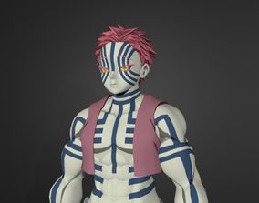 Rigged Akaza 3D Models | CGTrader