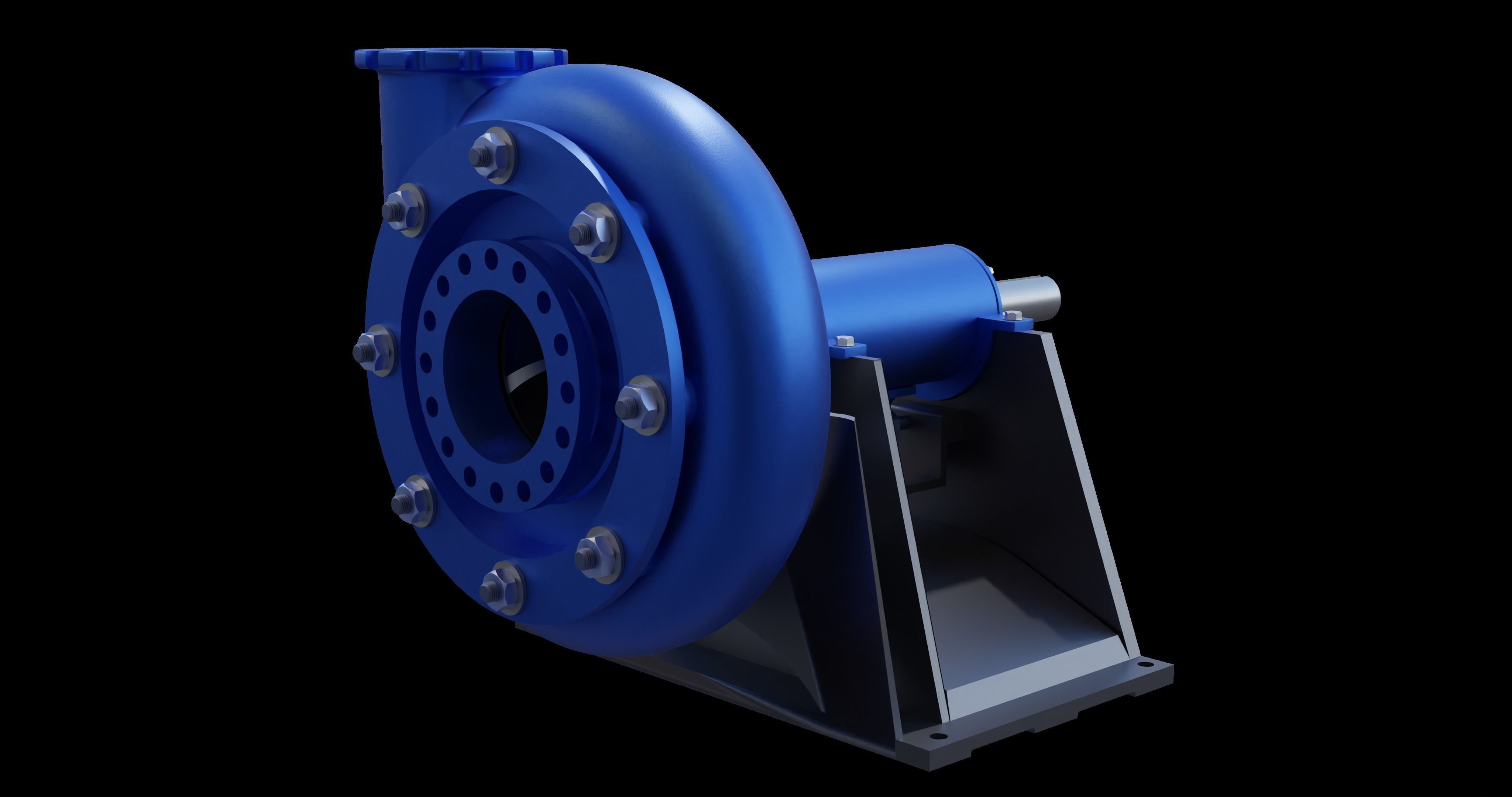 Centrifugal Pump Detailed Design 3D model | CGTrader
