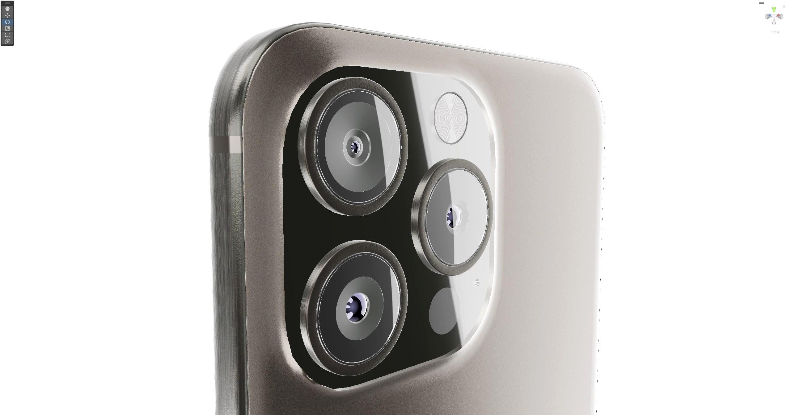 3D model iPhone 15 Pro Max Unity PBR asset VR / AR / low-poly | CGTrader