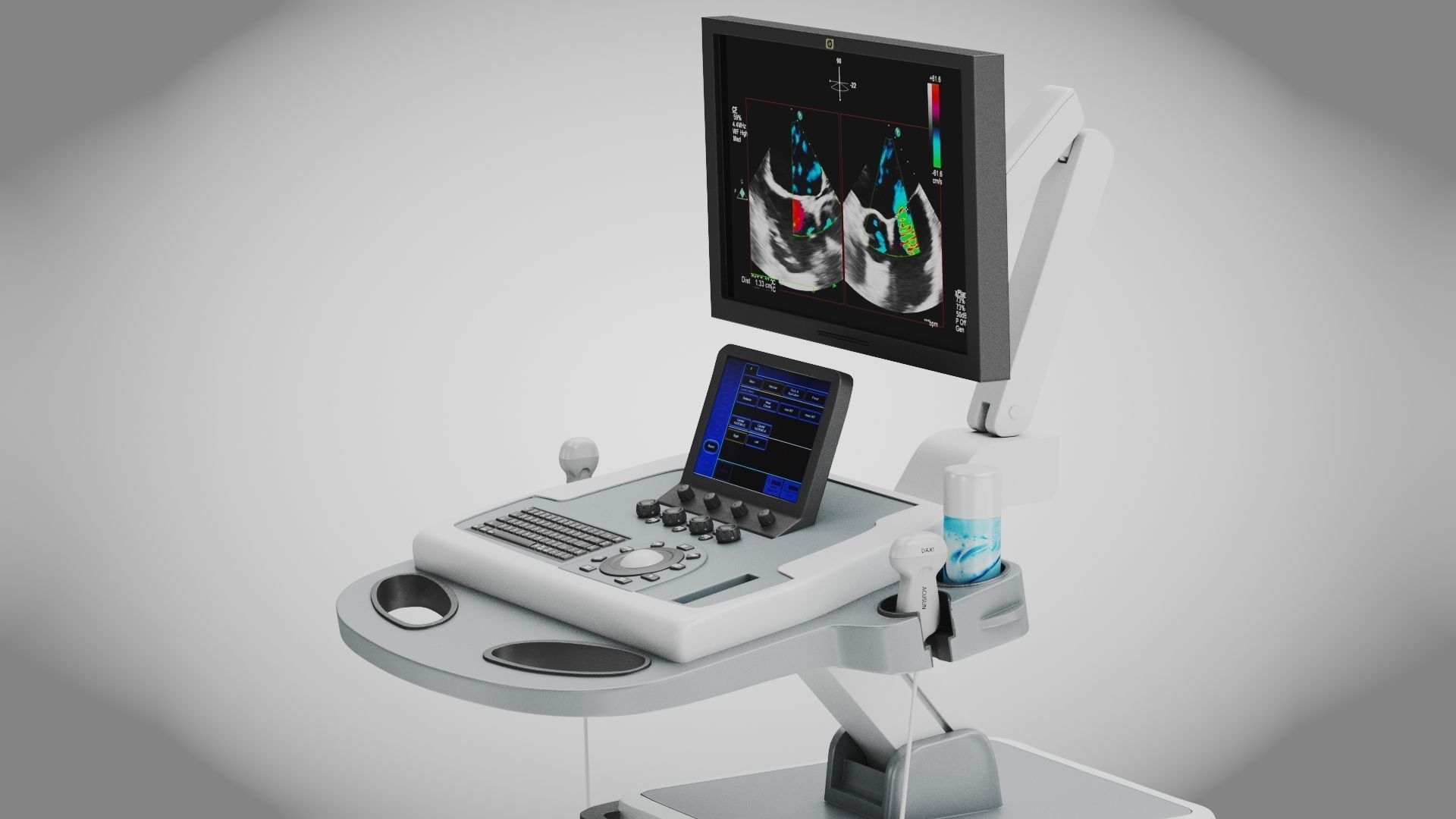 Sonography Scanner Ultra-sonic 3D model | CGTrader