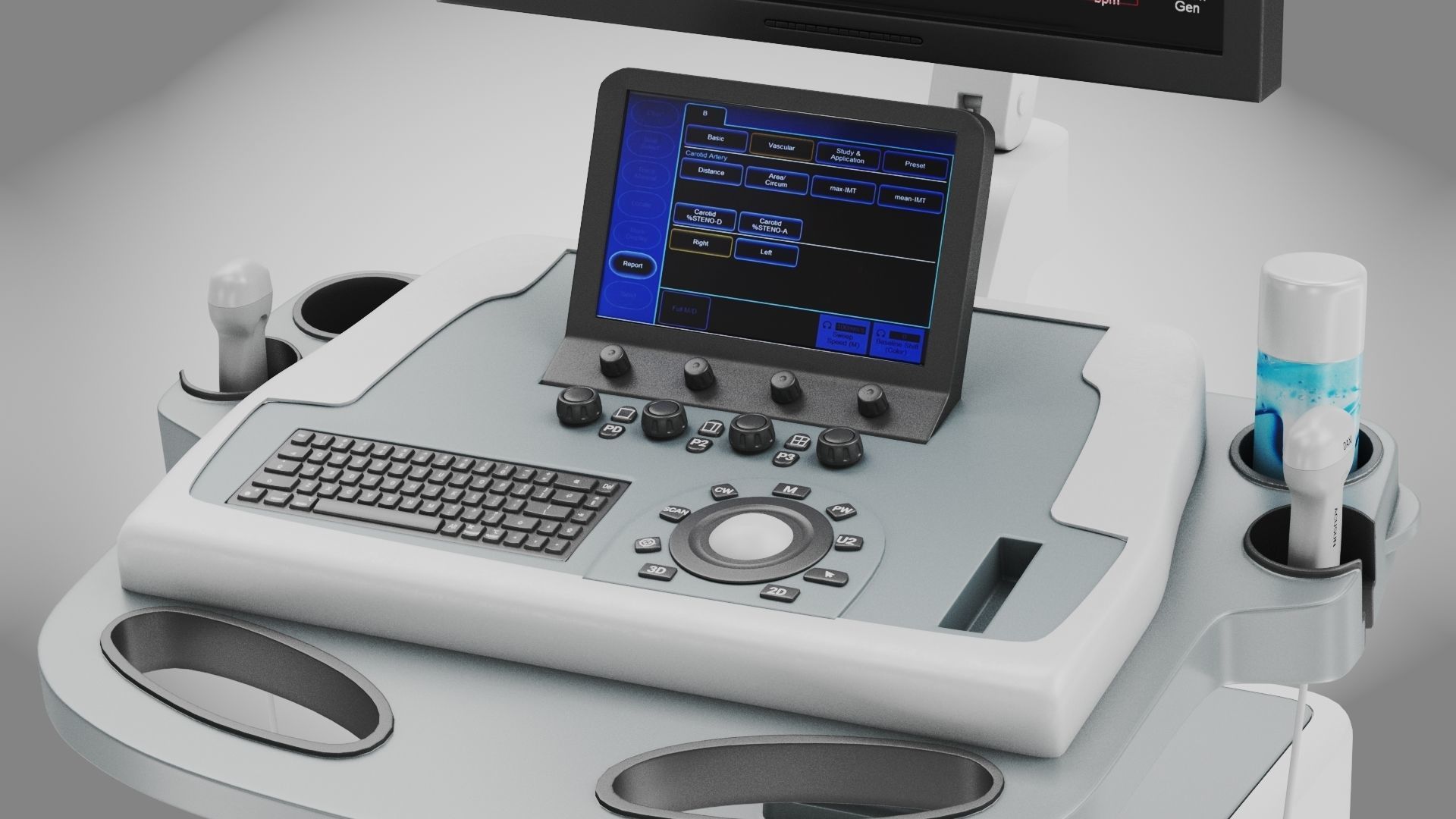 Sonography Scanner Ultra-sonic 3D model | CGTrader
