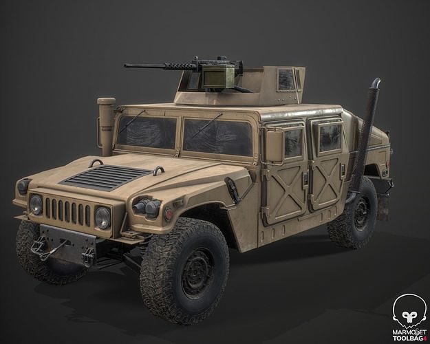 3D model HMMWV VR / AR / low-poly | CGTrader