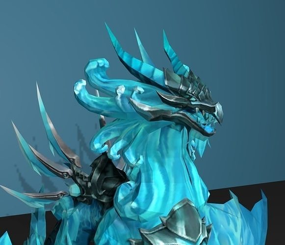 soul dragon 3D model animated rigged | CGTrader