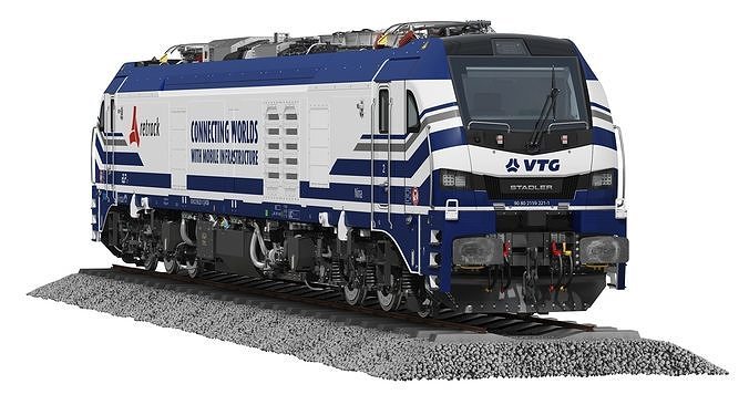 Stadler Euro Dual VTG 3D model | CGTrader