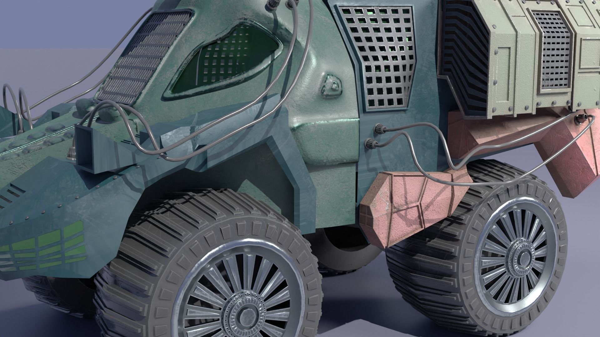 3D model LOWPOLY CROCODILE CAR VR / AR / low-poly | CGTrader