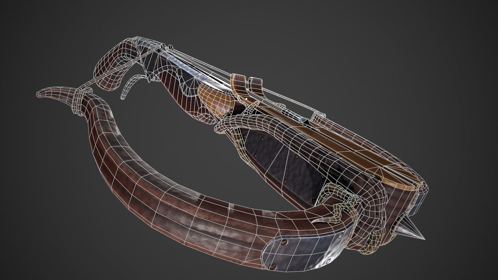 3D model Fantasy Crossbow VR / AR / low-poly | CGTrader