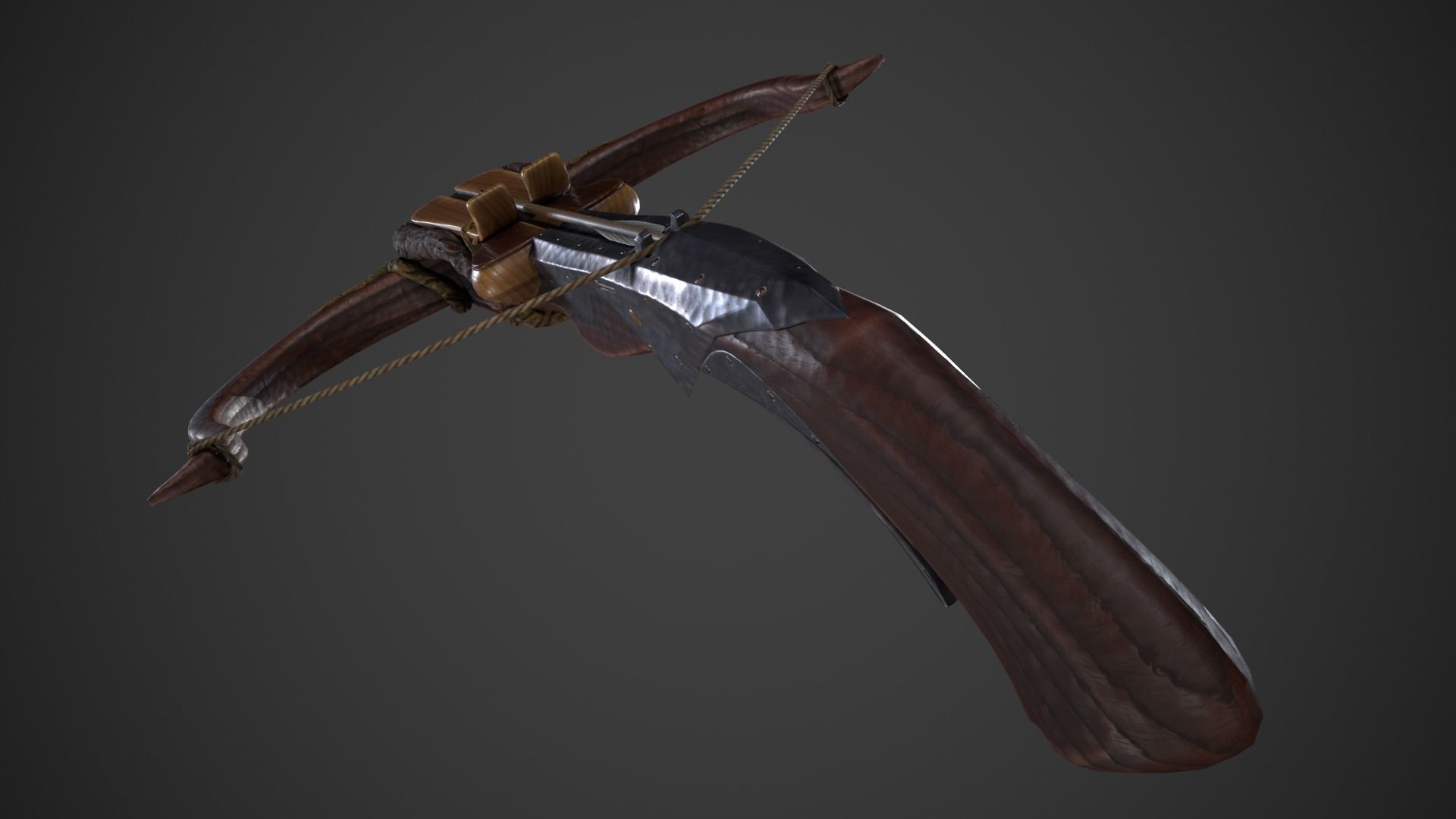 3D model Fantasy Crossbow VR / AR / low-poly | CGTrader
