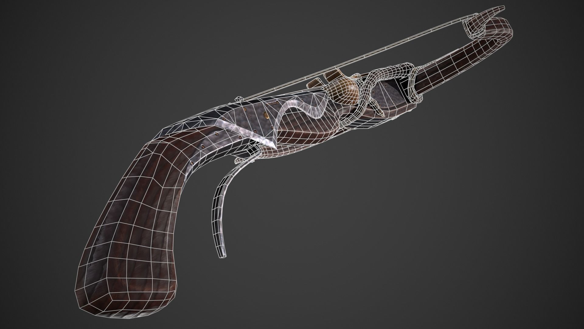 3D model Fantasy Crossbow VR / AR / low-poly | CGTrader
