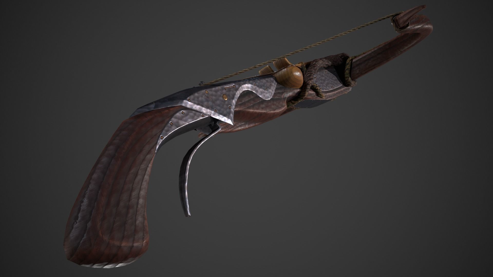 3D model Fantasy Crossbow VR / AR / low-poly | CGTrader