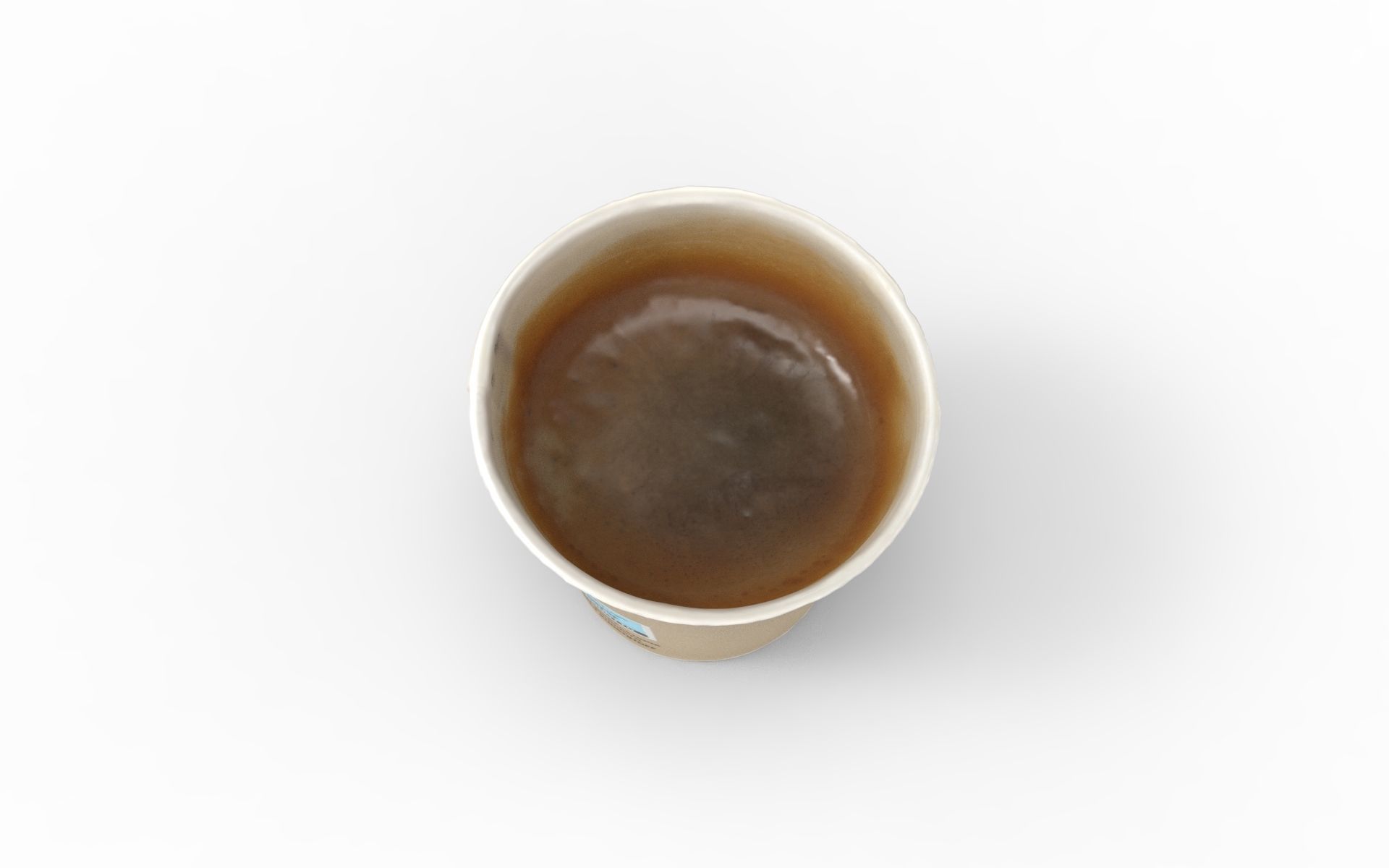 Small cup of espresso coffee 3D model | CGTrader