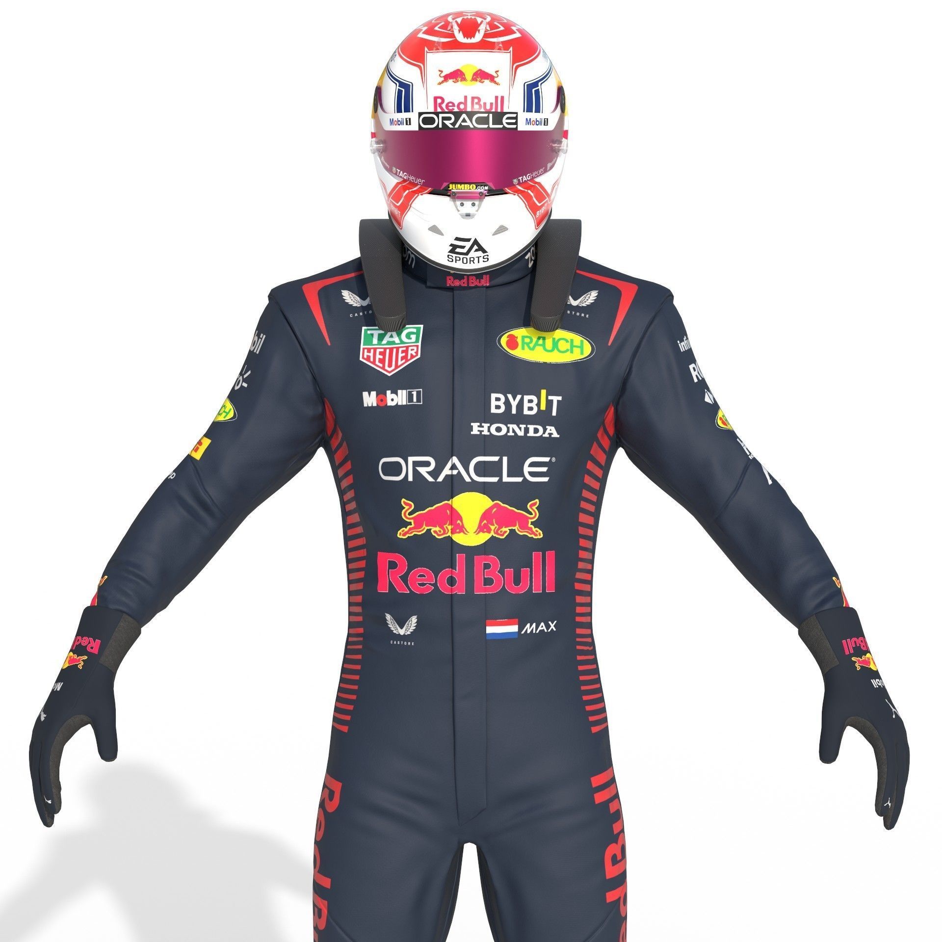 F1 Red Bull Suit 2023 3D model | CGTrader