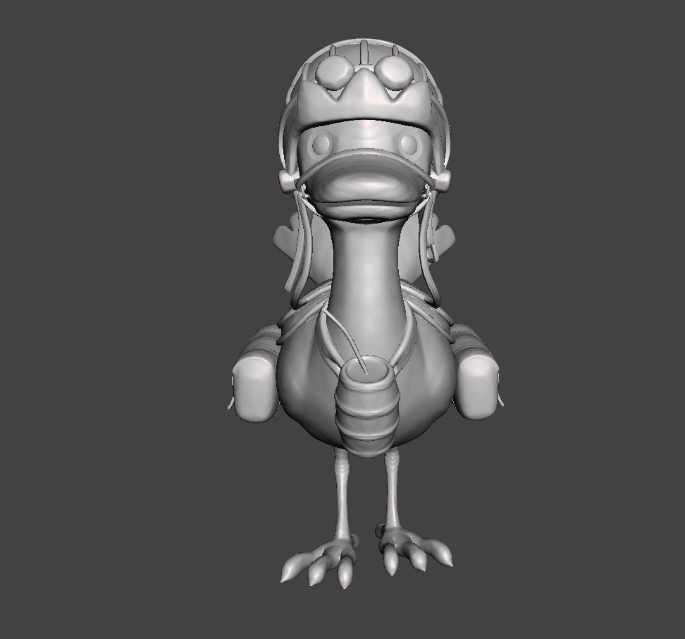Karoo - Nefertari Vivi duck 3D Model 3D model 3D printable | CGTrader