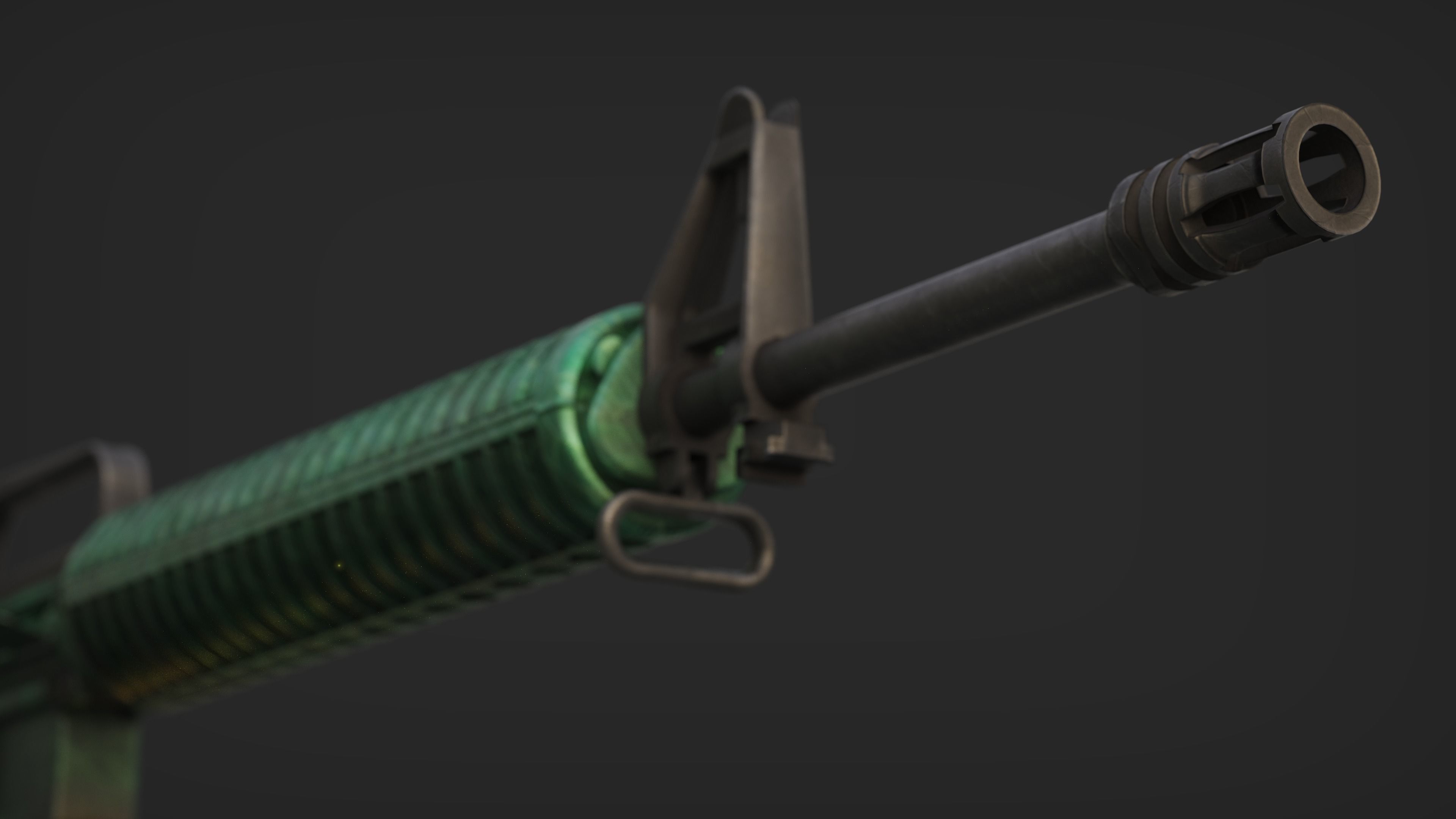 3D model M16 Rifle VR / AR / low-poly | CGTrader