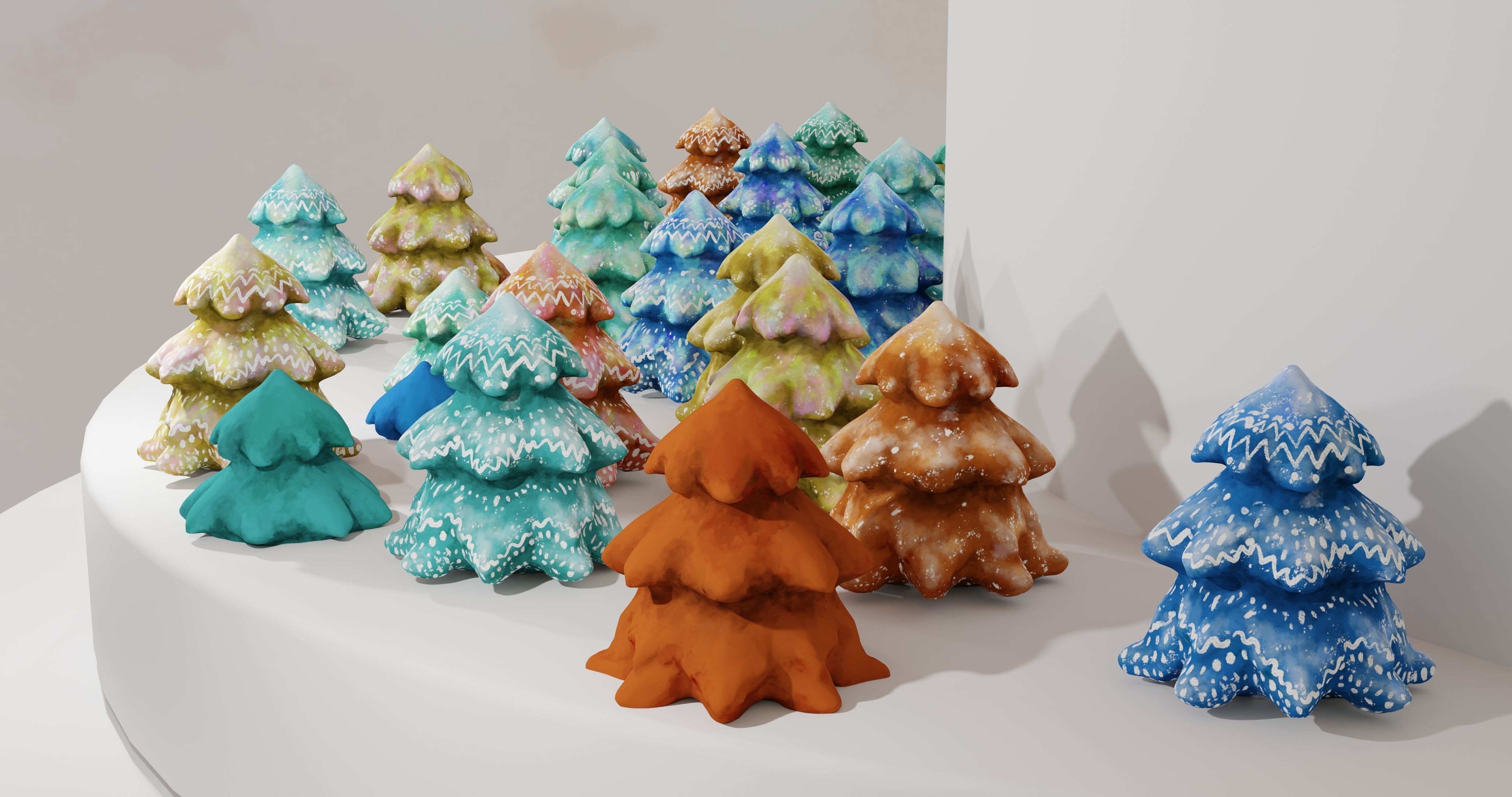 Stylized tree 3D model 3D printable | CGTrader