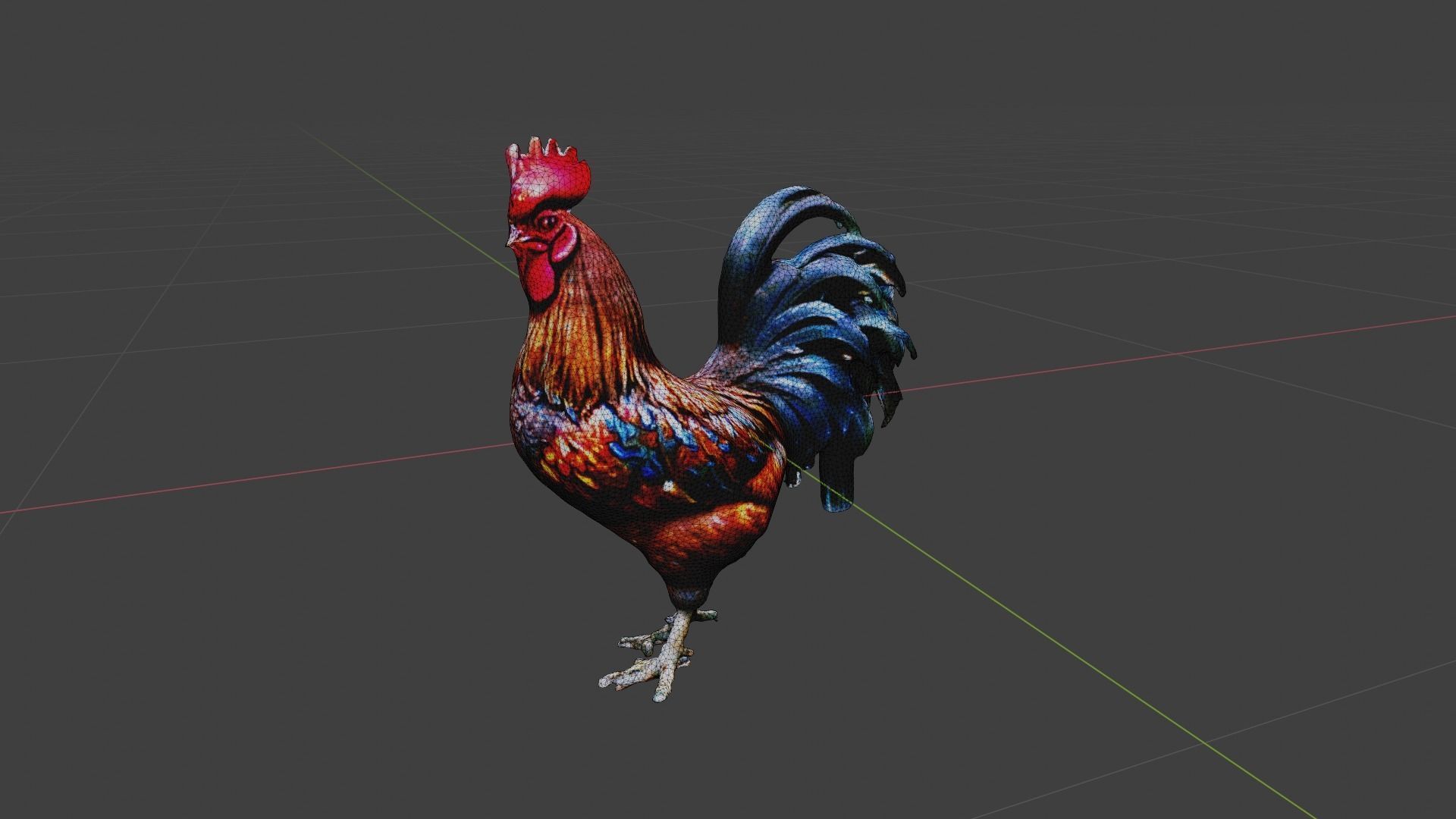 3D model Rooster Animal VR / AR / low-poly | CGTrader