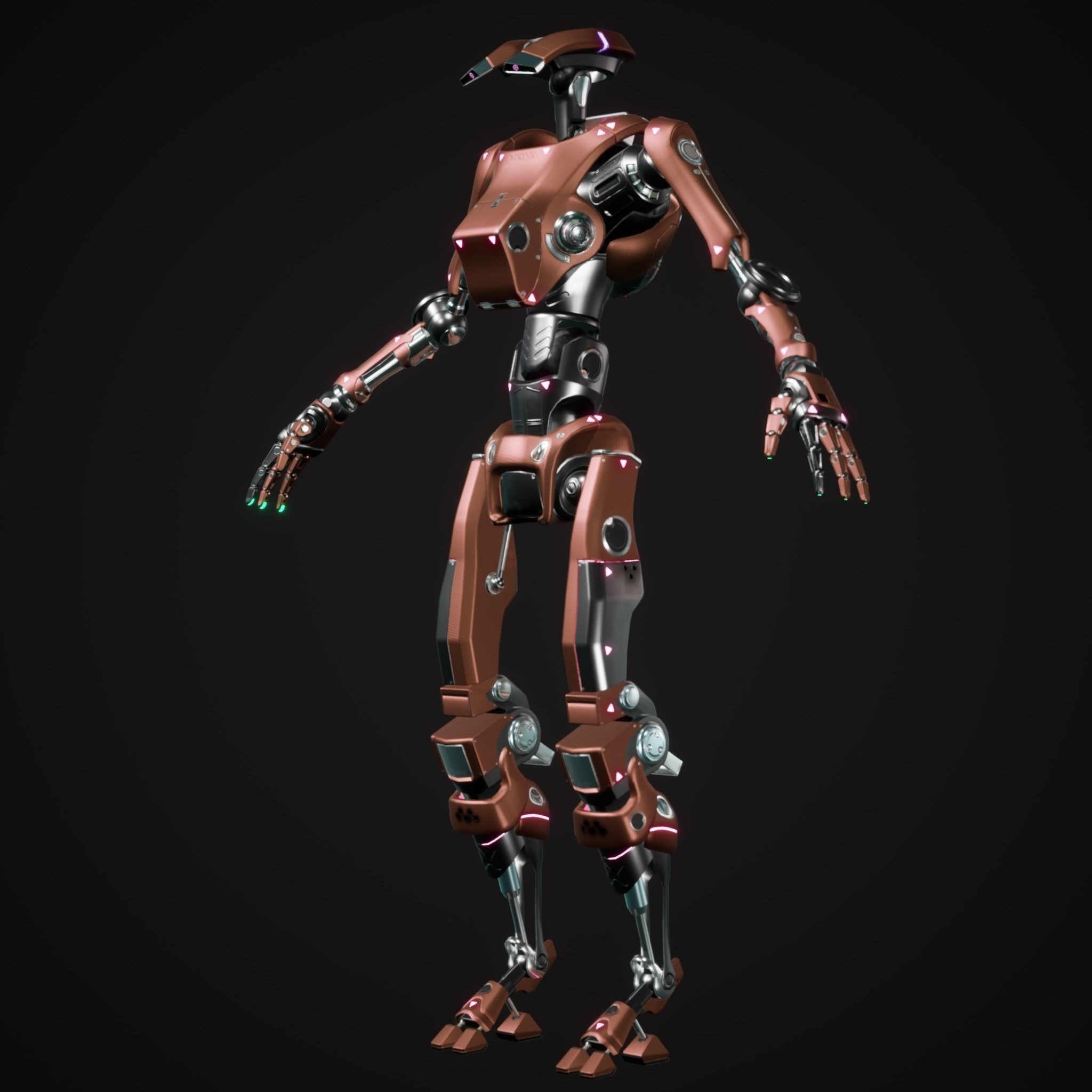 3D model Scout Robot VR / AR / low-poly | CGTrader