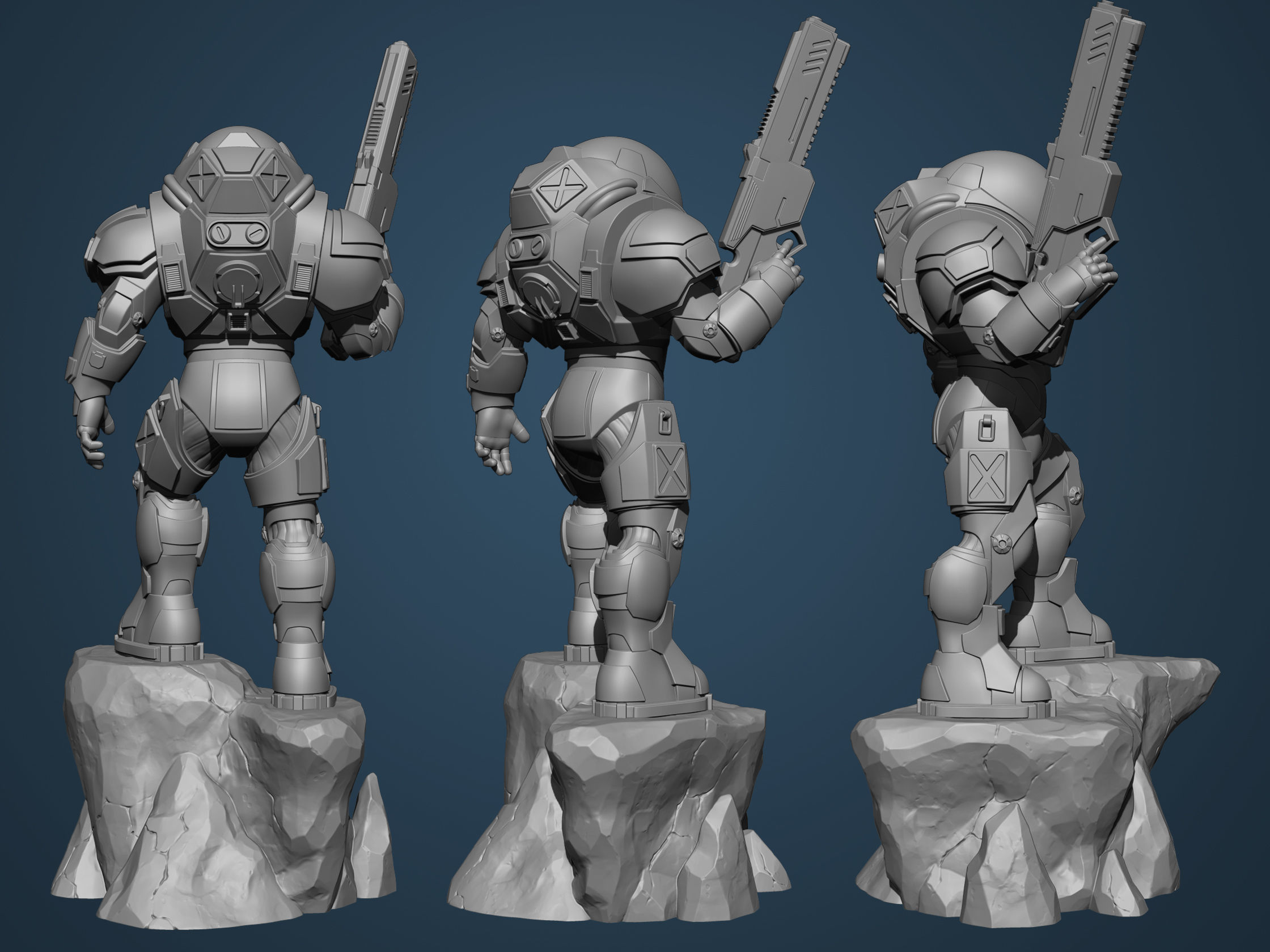 Battle Suit for 3d print 3D model 3D printable | CGTrader