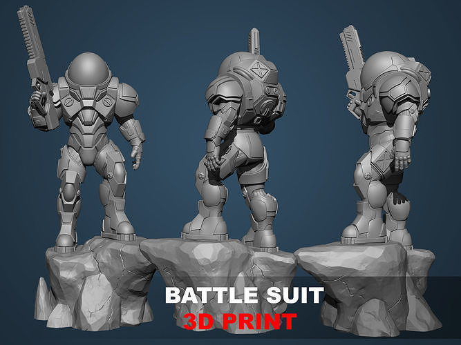 Battle Suit for 3d print 3D model 3D printable | CGTrader