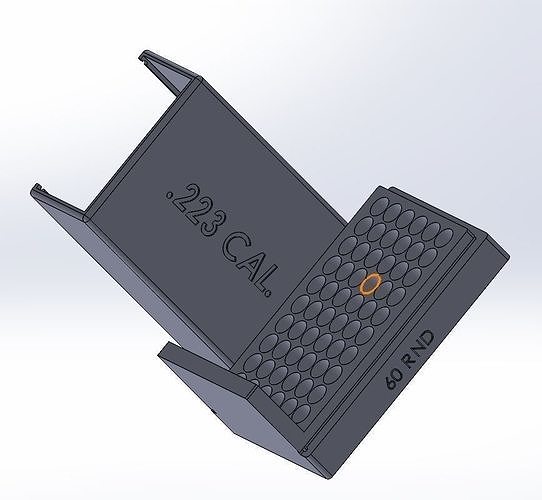 223 shell holder free 3D model 3D printable | CGTrader