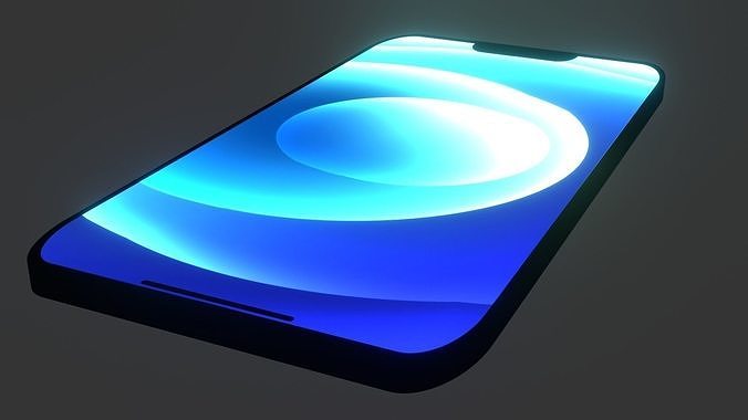 Black Colour IPhone Model free 3D model | CGTrader