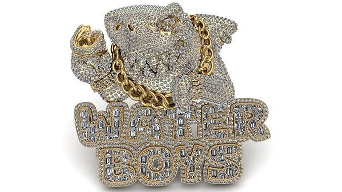 Iced Out Shark Model 3D model 3D printable | CGTrader