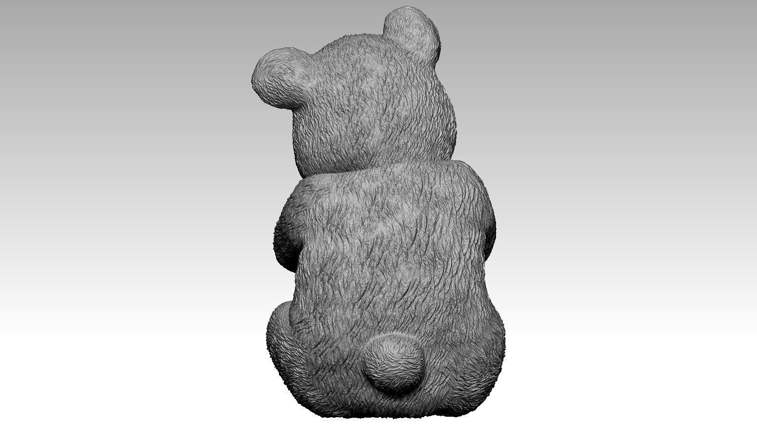 panda 3D model 3D printable | CGTrader