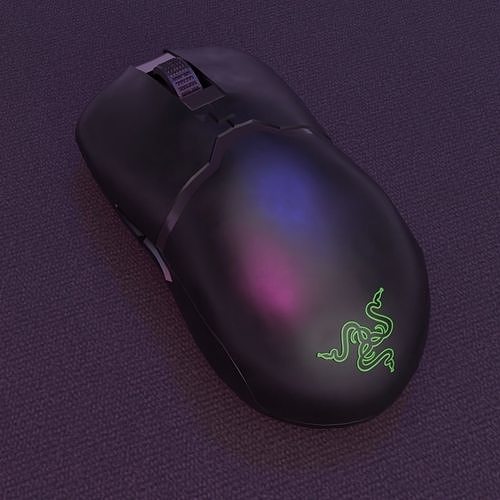 3D model RAZER VIPER MINI 3D MOUSE VR / AR / low-poly | CGTrader
