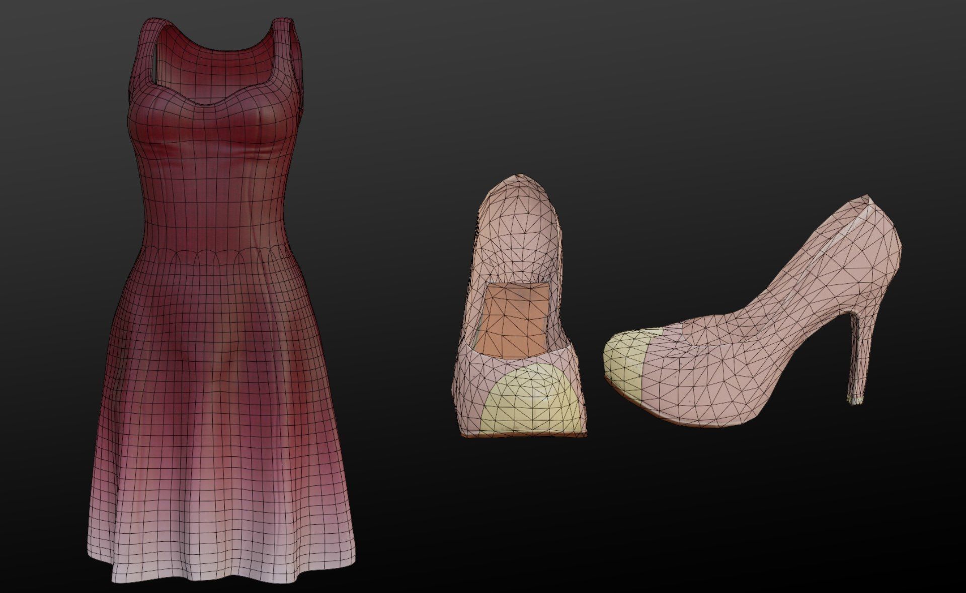 3D model Female Character Low-Poly Realistic VR / AR / low-poly | CGTrader