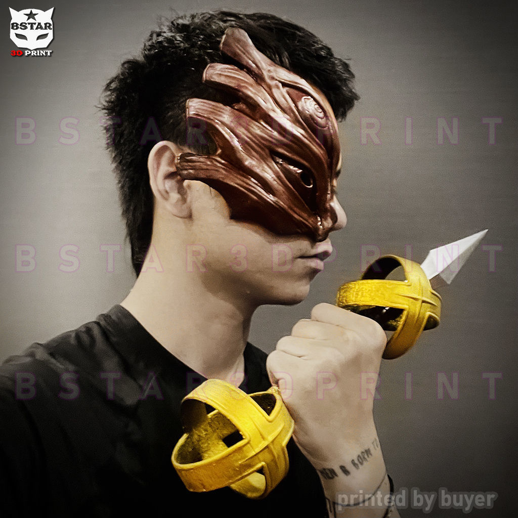 Sukuna Mask - Jujutsu Kaisen Cosplay 3D model 3D printable | CGTrader