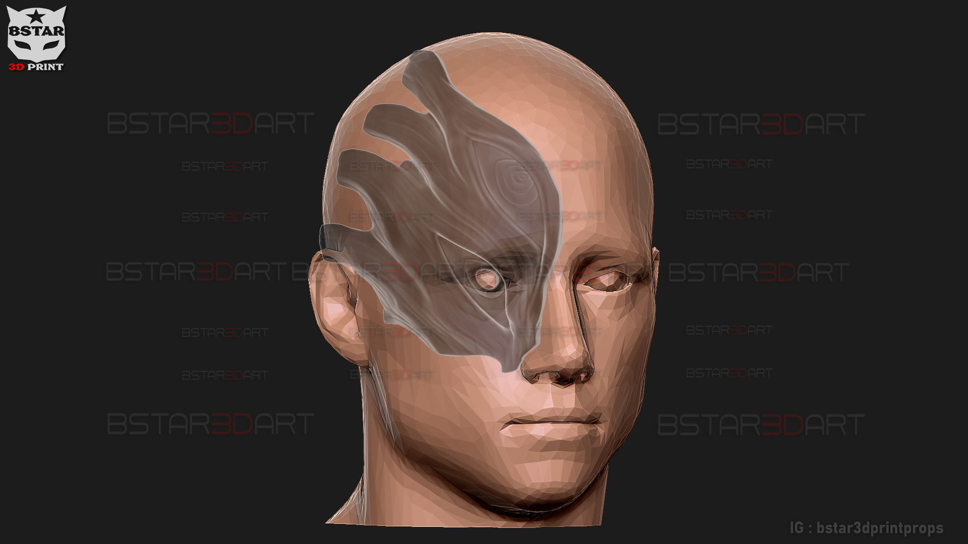Sukuna Mask - Jujutsu Kaisen Cosplay 3D model 3D printable | CGTrader