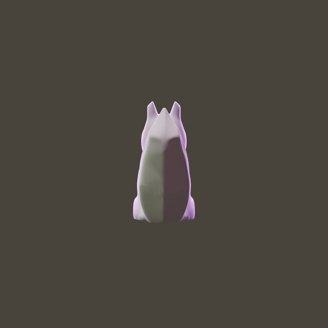 EARTH KITSUNE GENSHIN 3D model 3D printable | CGTrader