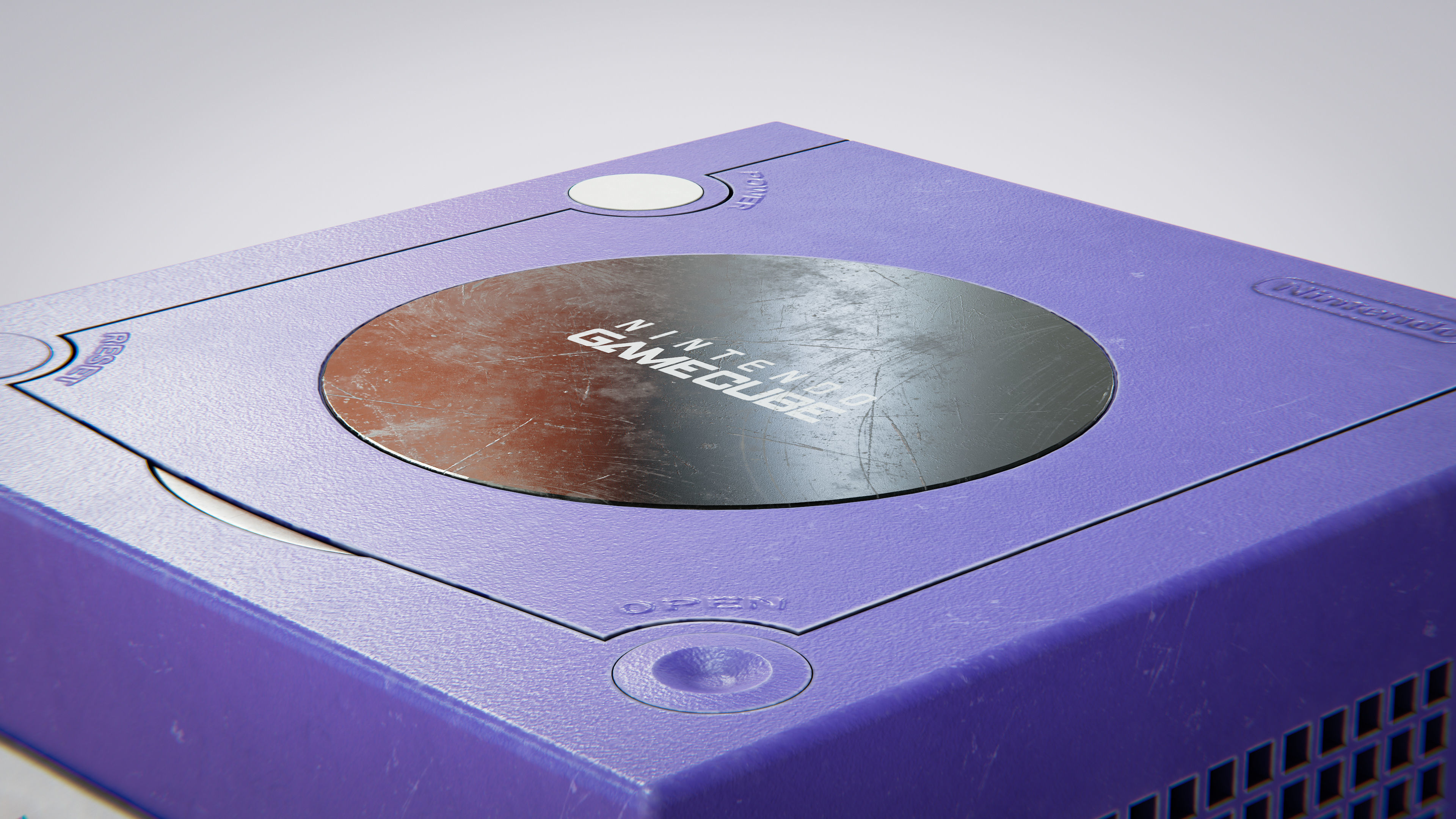 Nintendo GameCube Console Used and Refurbished 3D model | CGTrader