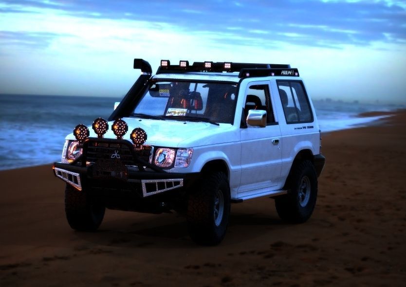 MITSUBISHI MONTERO DAKAR 2008 3D model | CGTrader