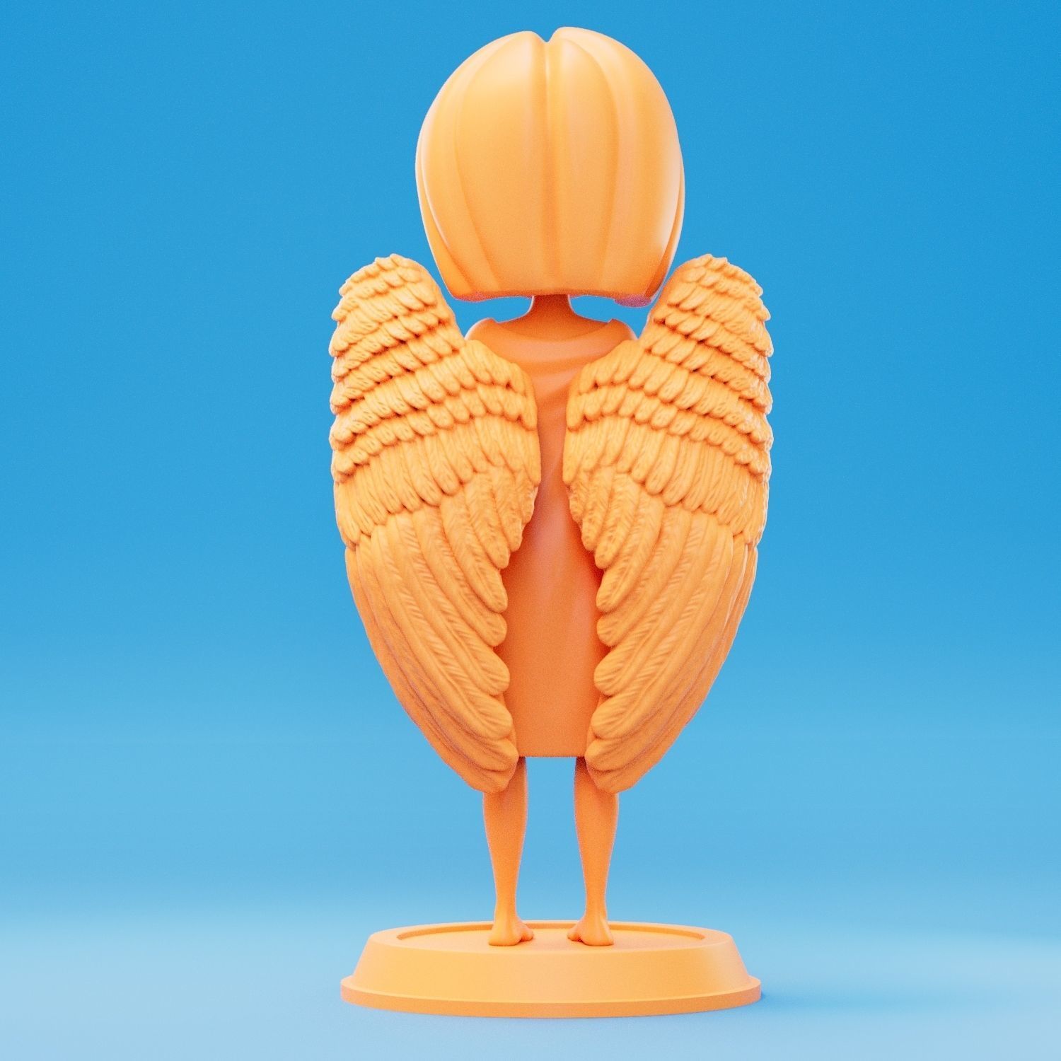 3D Printable Angel 3D model 3D printable | CGTrader