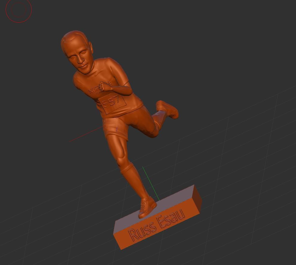 bobble head miniature 3D model 3D printable | CGTrader