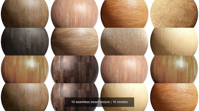 3D Model Collection 10 seamless wood texture VR / AR / low-poly | CGTrader