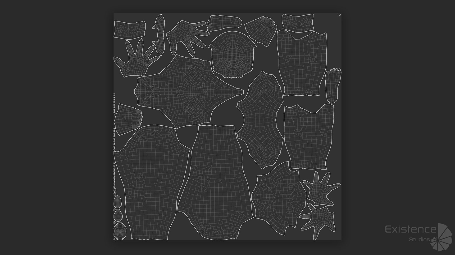 3D model Alien Creature 02 - Stylized Monsters Animation UFO Enemy - 16 ...