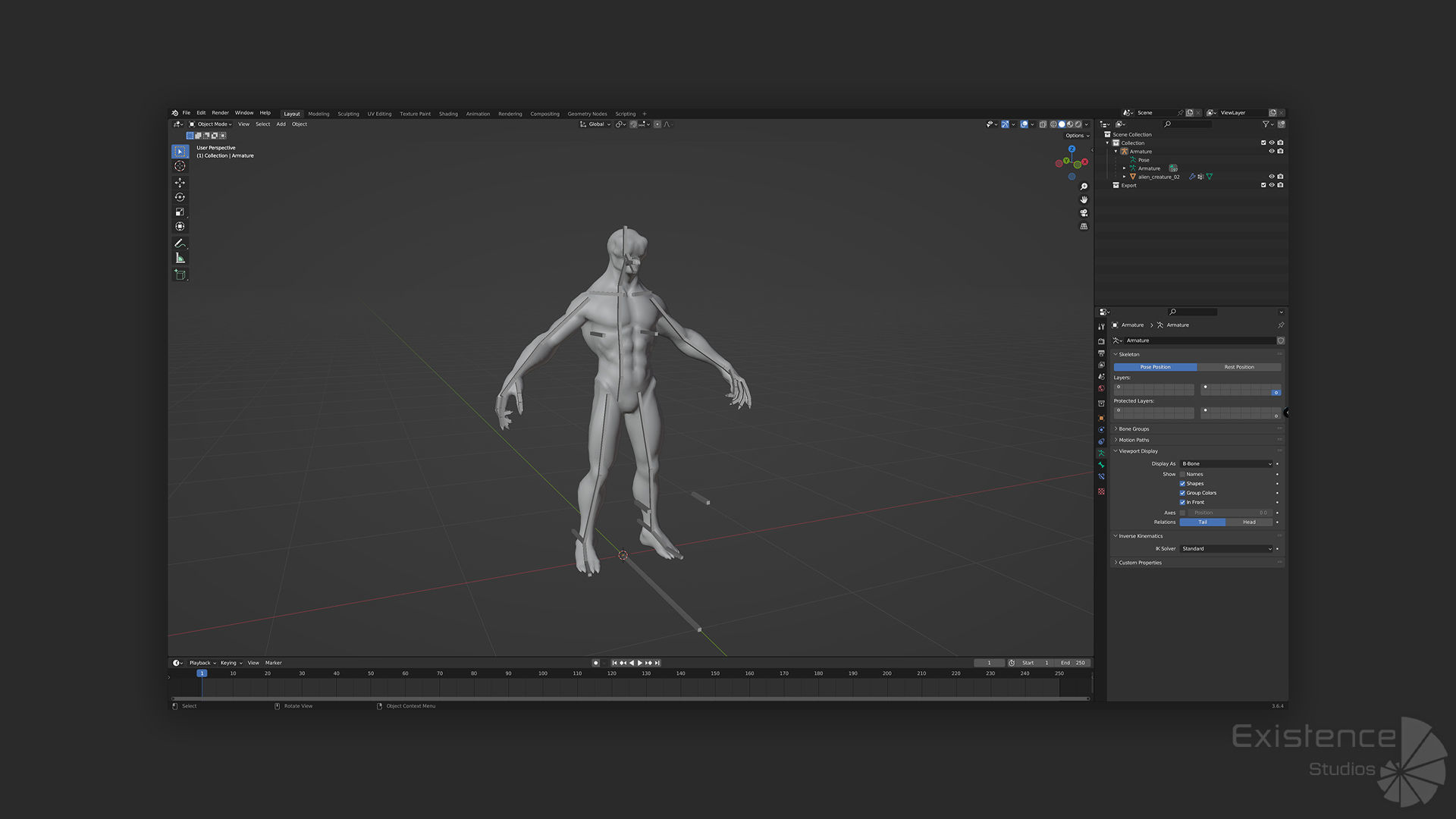 3D model Alien Creature 02 - Stylized Monsters Animation UFO Enemy - 16 ...