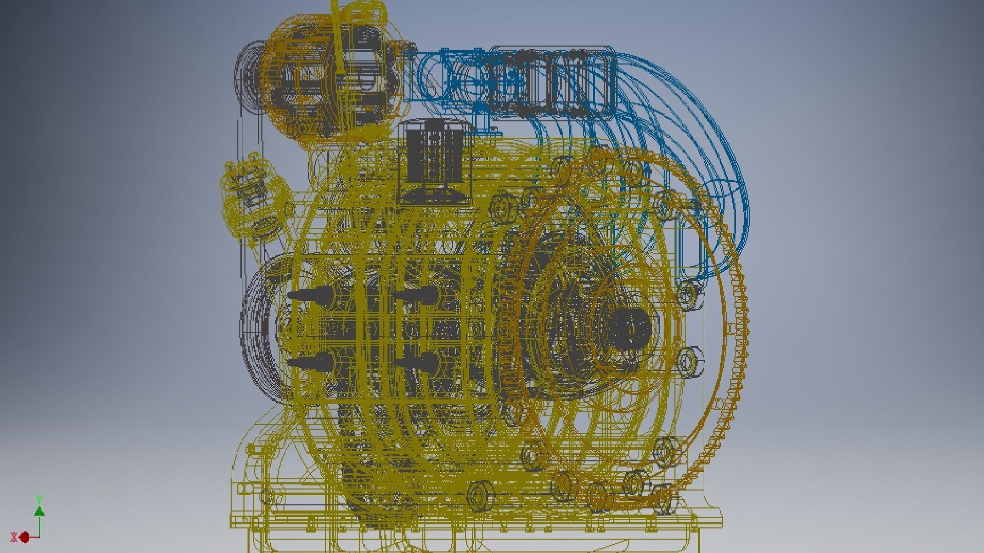 Wankel Engine 3d model 3D model | CGTrader