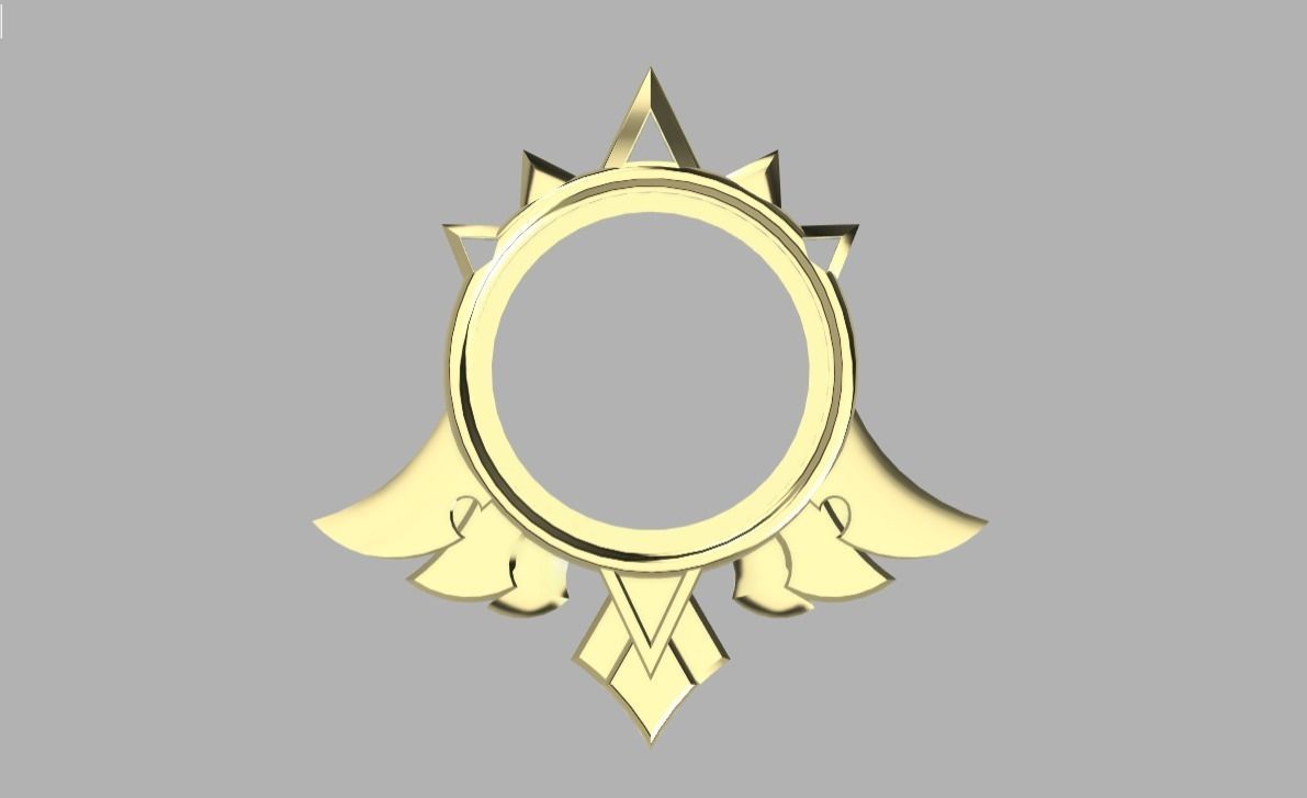 Genshin Impact Mondstadt Vision with elements 3D model 3D printable ...