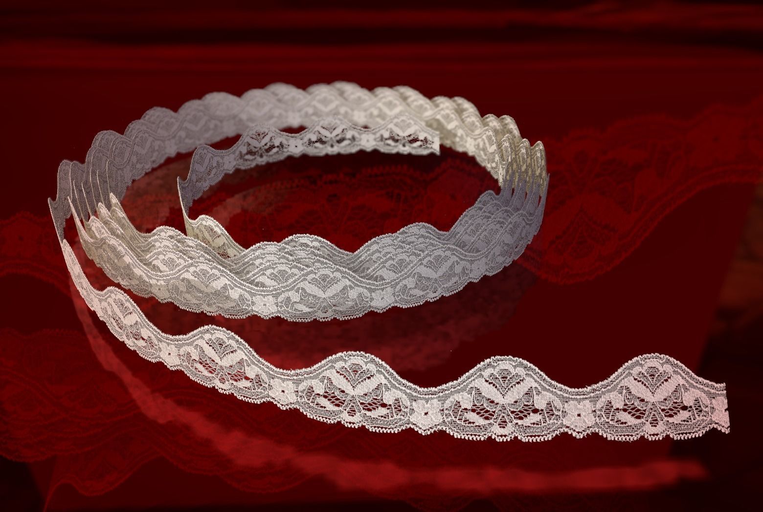 Fabric Vol 30 - Lace Trims Texture | CGTrader
