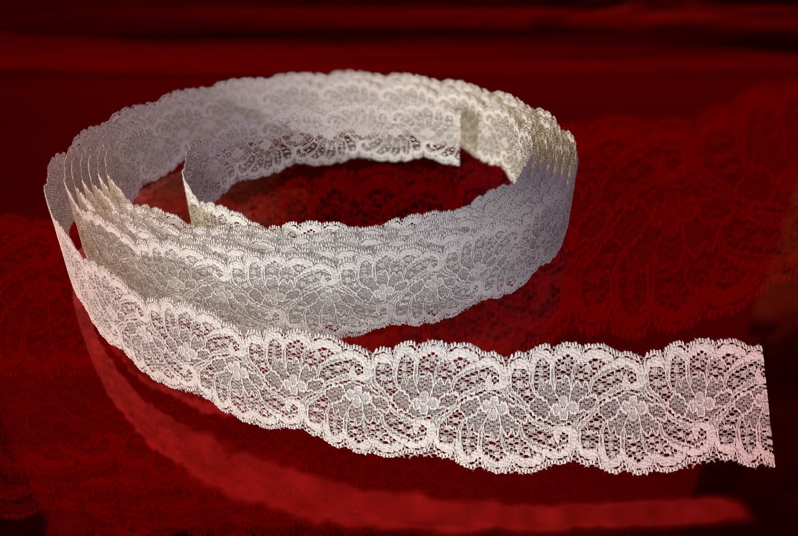 Fabric Vol 30 - Lace Trims Texture | CGTrader
