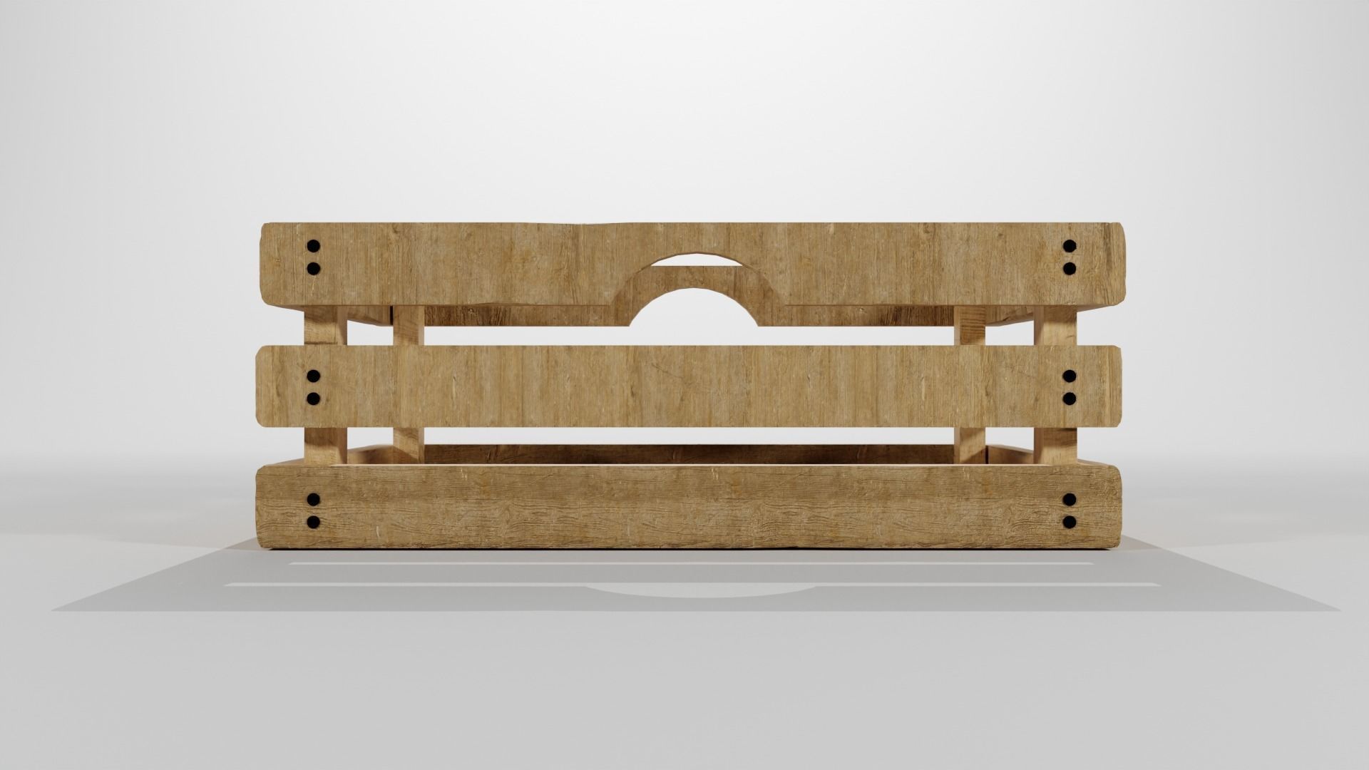 3D model Realistic Wooden Crate 3D Model VR / AR / low-poly | CGTrader