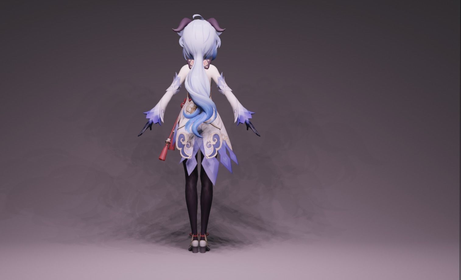 Anime Character - GI Ganyu 3D model | CGTrader