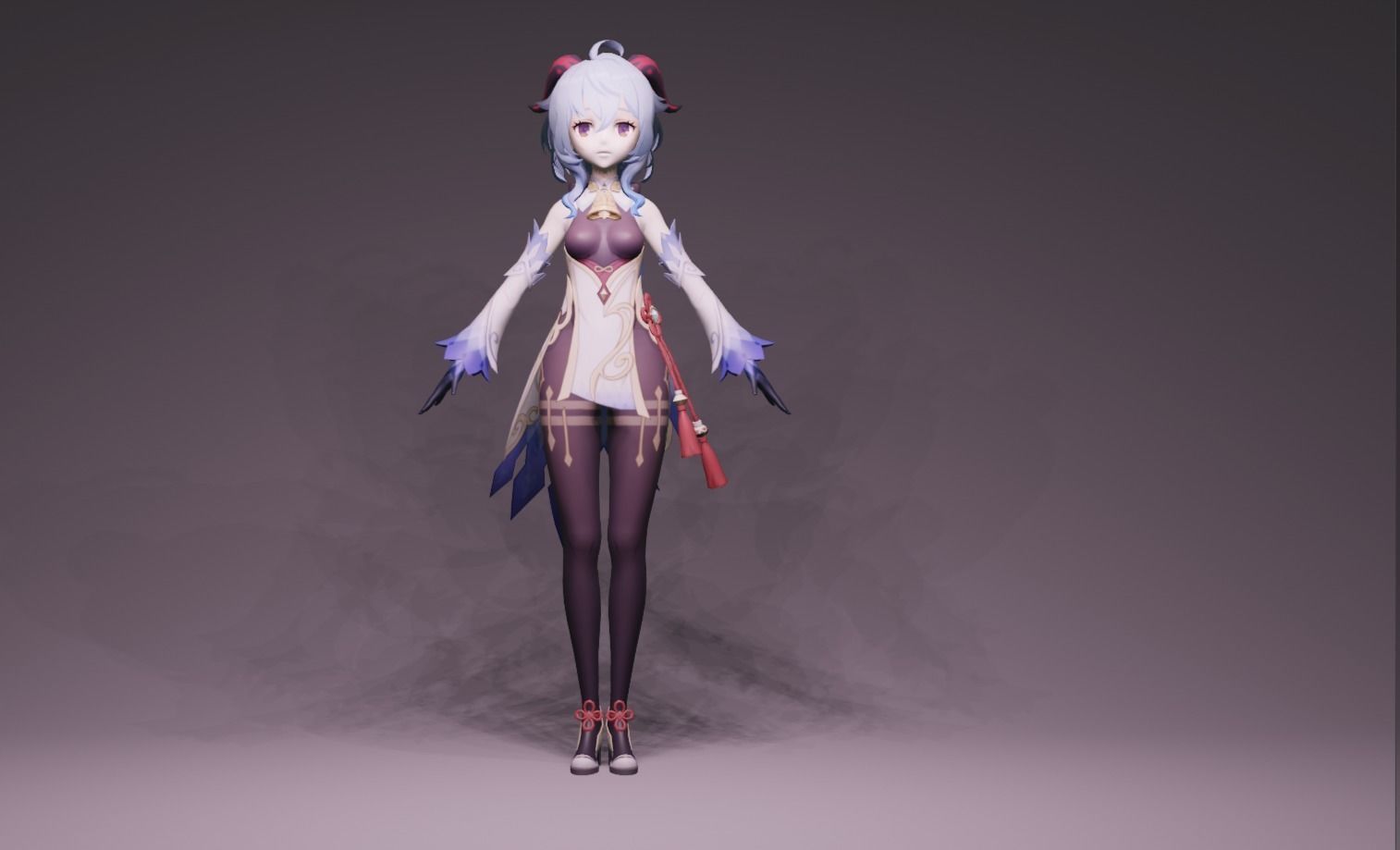 Anime Character - GI Ganyu 3D model | CGTrader