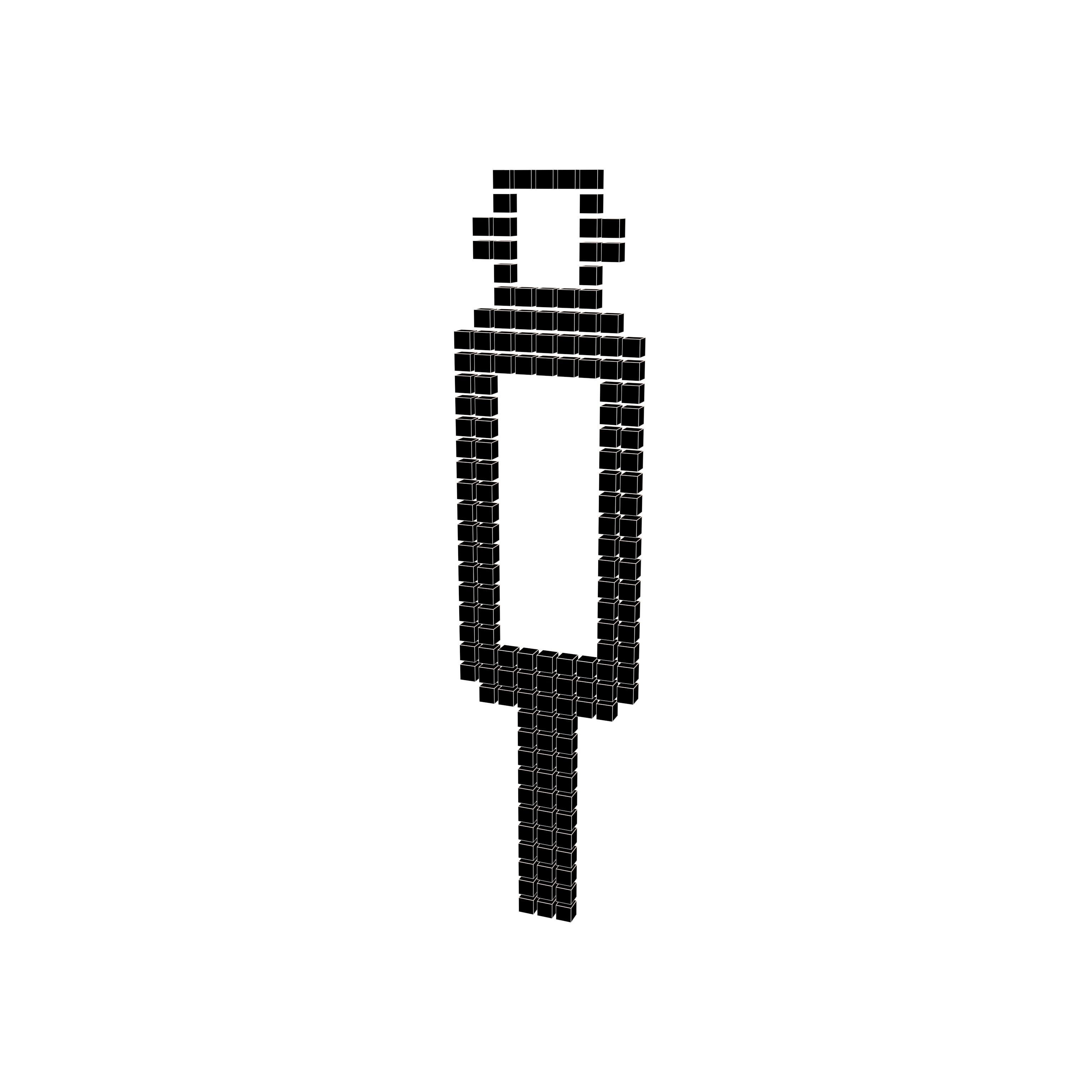 3D model Boy Symbol Cube Style v1 002 VR / AR / low-poly | CGTrader