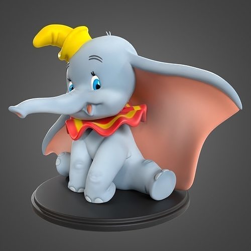 Dumbo for printing 3D model 3D printable | CGTrader