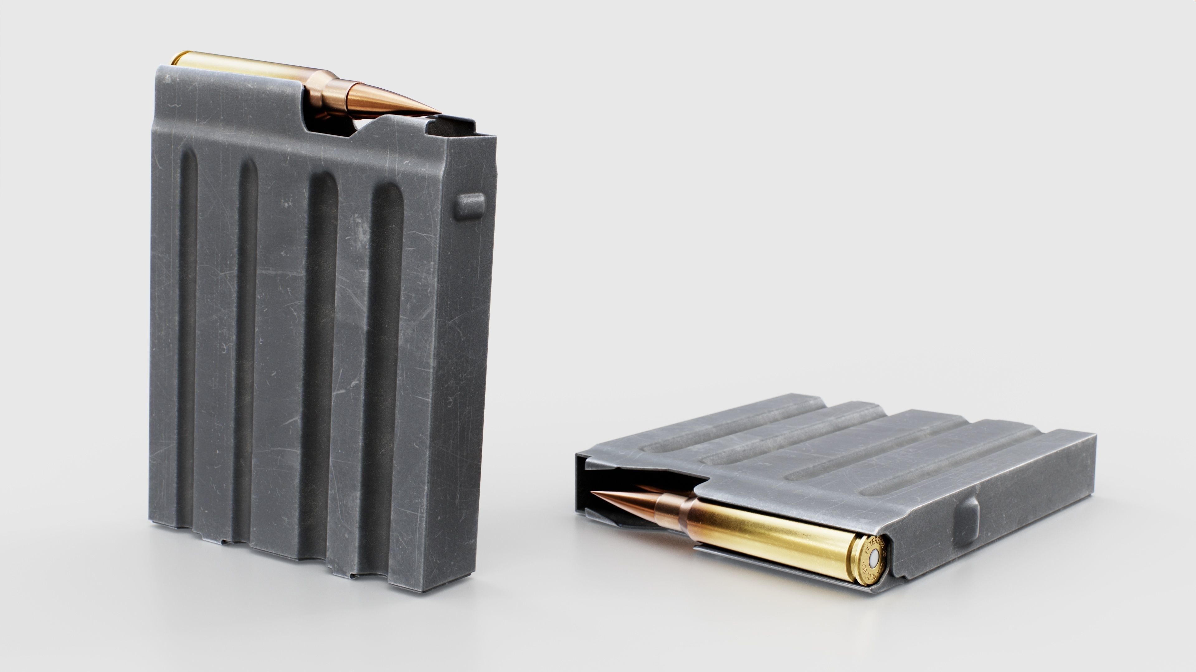 3D model CheyTac M200 Intervention Sniper Rifle VR / AR / low-poly ...