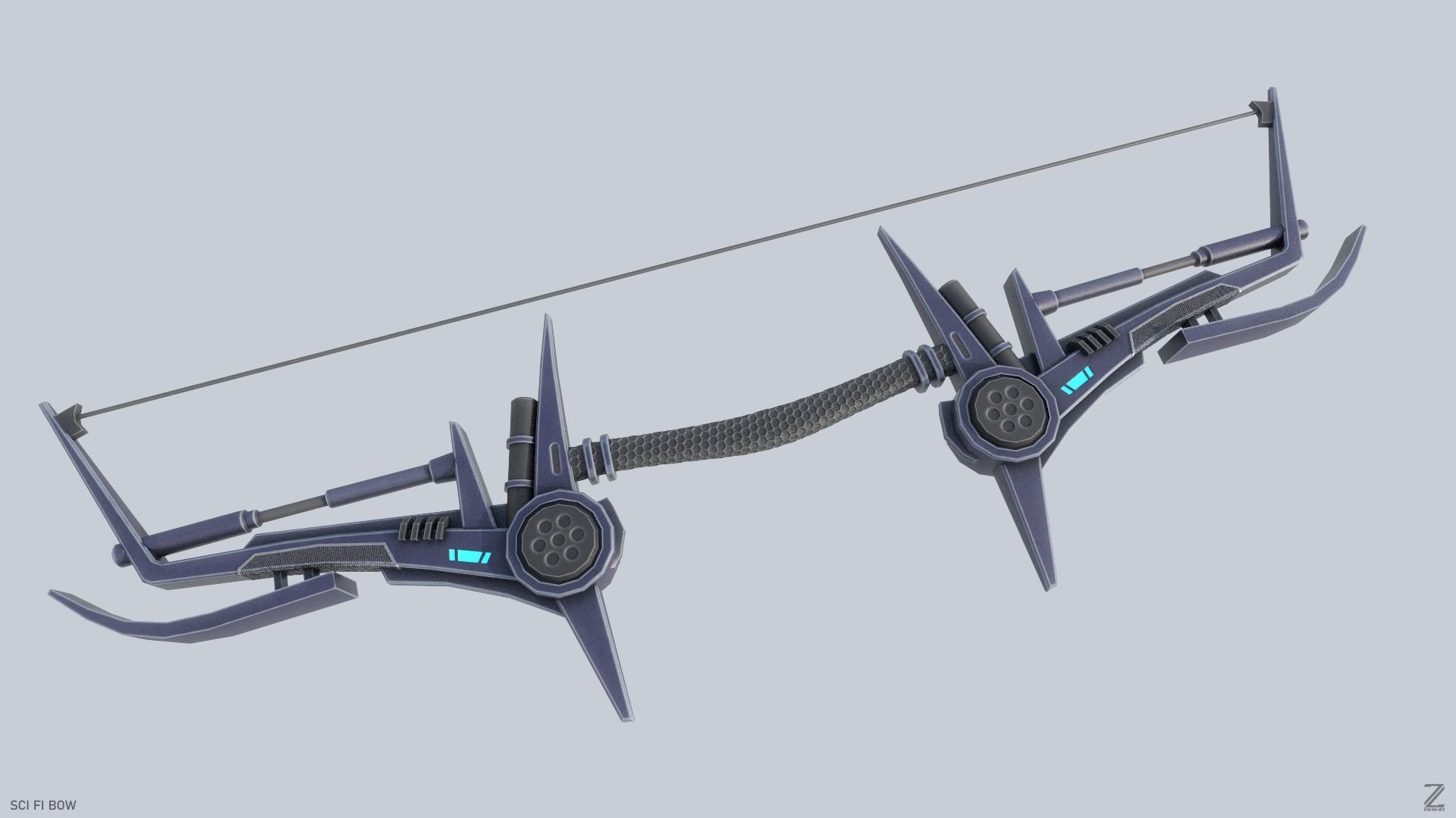 3D model Scifi bow VR / AR / low-poly | CGTrader