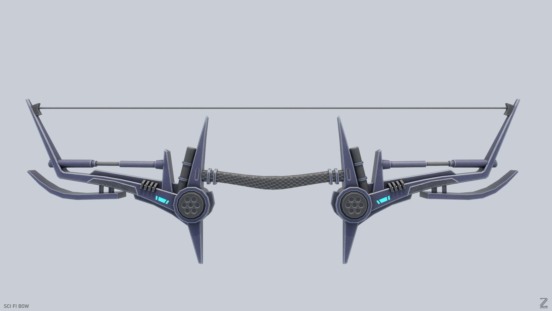 3D model Scifi bow VR / AR / low-poly | CGTrader